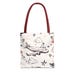 Airplane Drawing Tote Bag - Aviation Illustrated Bag - Etsy