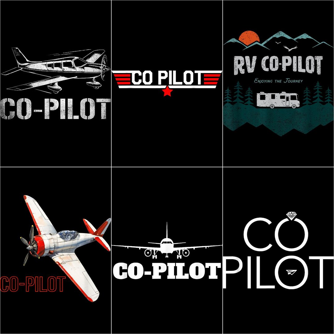 Pilot and Co-pilot PNG Pilot Sublimation Preppy Pilot PNG Co-pilot ...