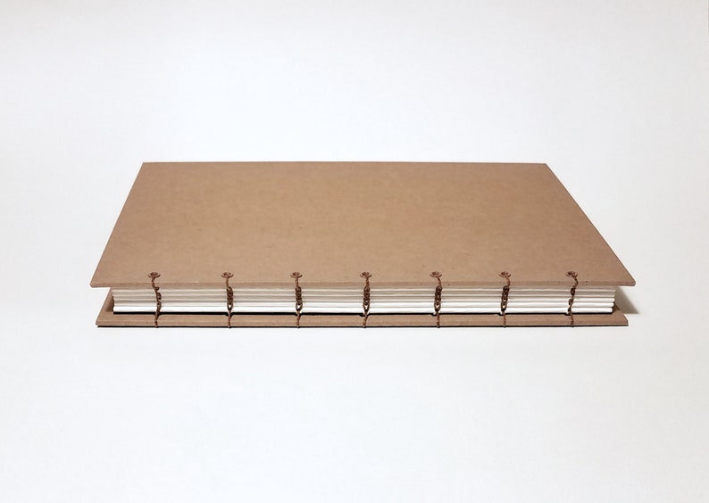 Kraft Journal Minimalist Notebook Plain Journal Brown - Etsy