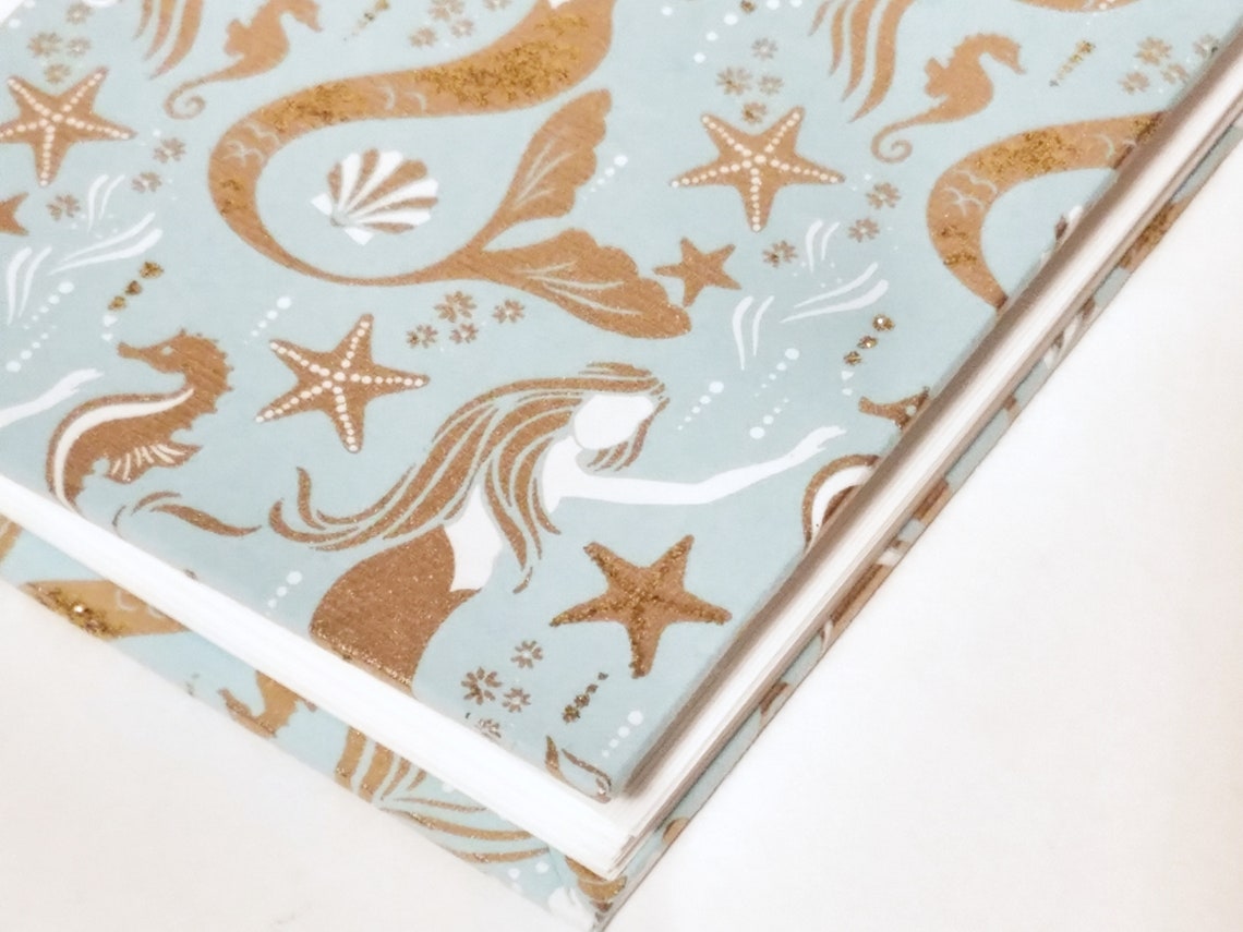 Mermaids Journal Mermaid Notebook Mermaid Diary Cute | Etsy