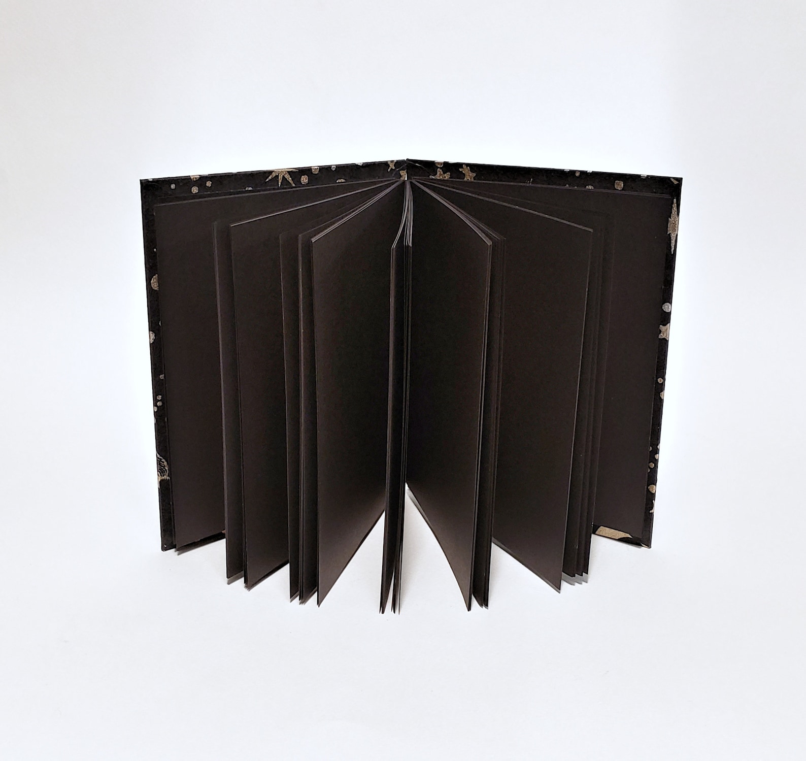 Black Page Journal - Black Page Notebook - Black Page Sketchbook - Gift ...