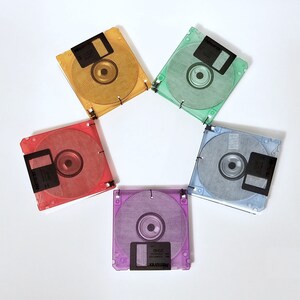 Floppy Disk Journal - Geeky Notebook - Tech Notebook - 90s Nostalgia ...