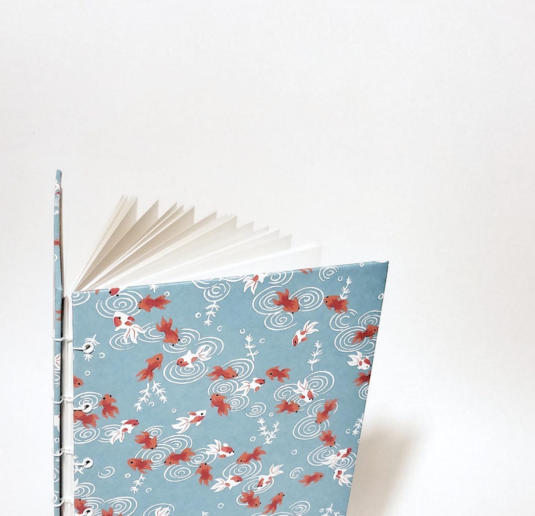 Japanese Koi Fish Journal - Japanese Notebook - Japanese Cute Drawing ...