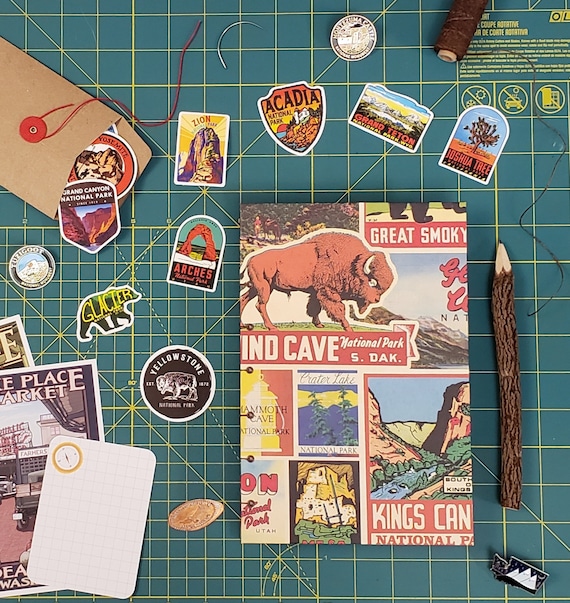 US National Park Journal Travel Notebook Wanderlust Gift - Etsy