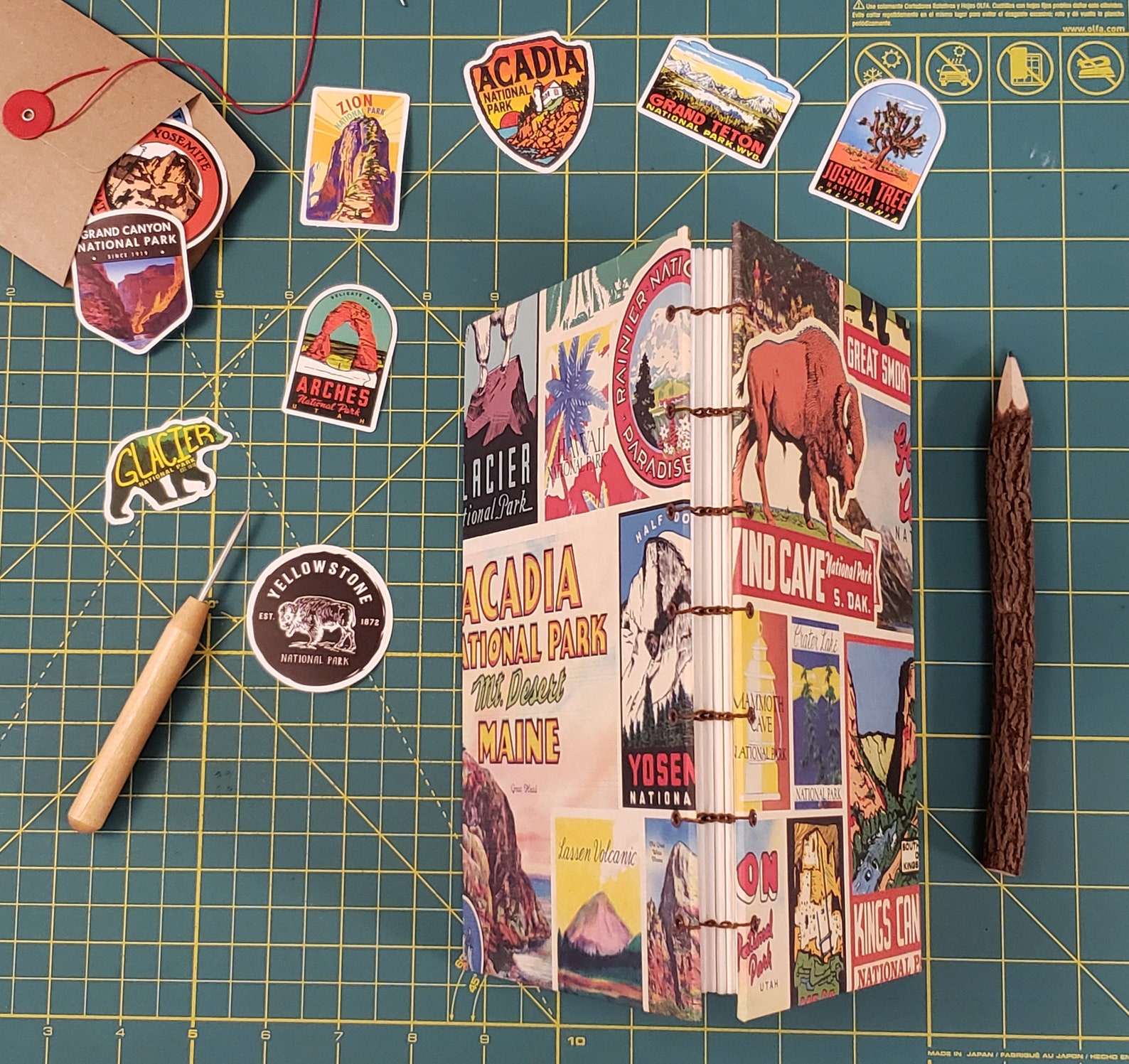 US National Park Journal Travel Notebook Wanderlust Gift - Etsy