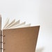 Kraft Journal - Minimalist Notebook - Plain Journal - Brown Notebook ...