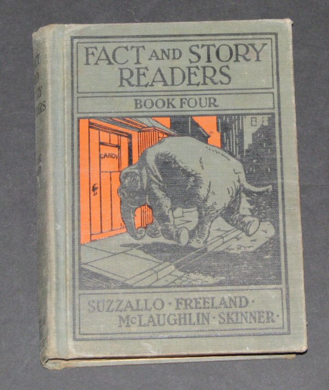 M 1931 Fact and Story Readers Book Four Vintage Schoolbook American ...