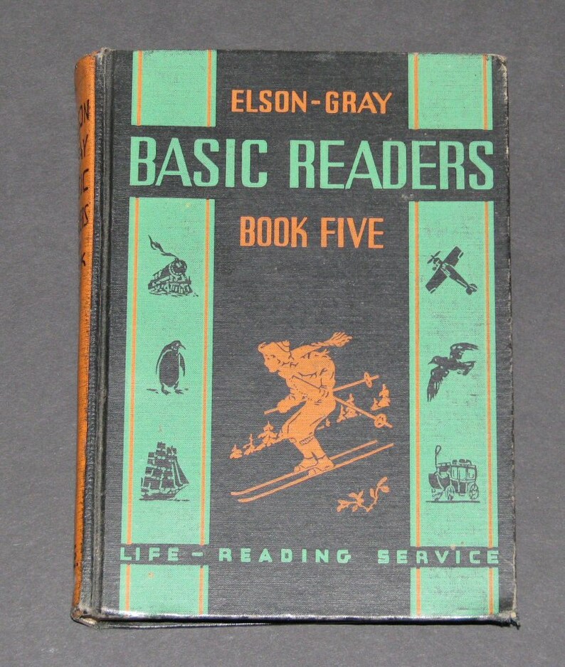 M 1936 Elson-gray Basic Readers Book Five Early Dick and - Etsy
