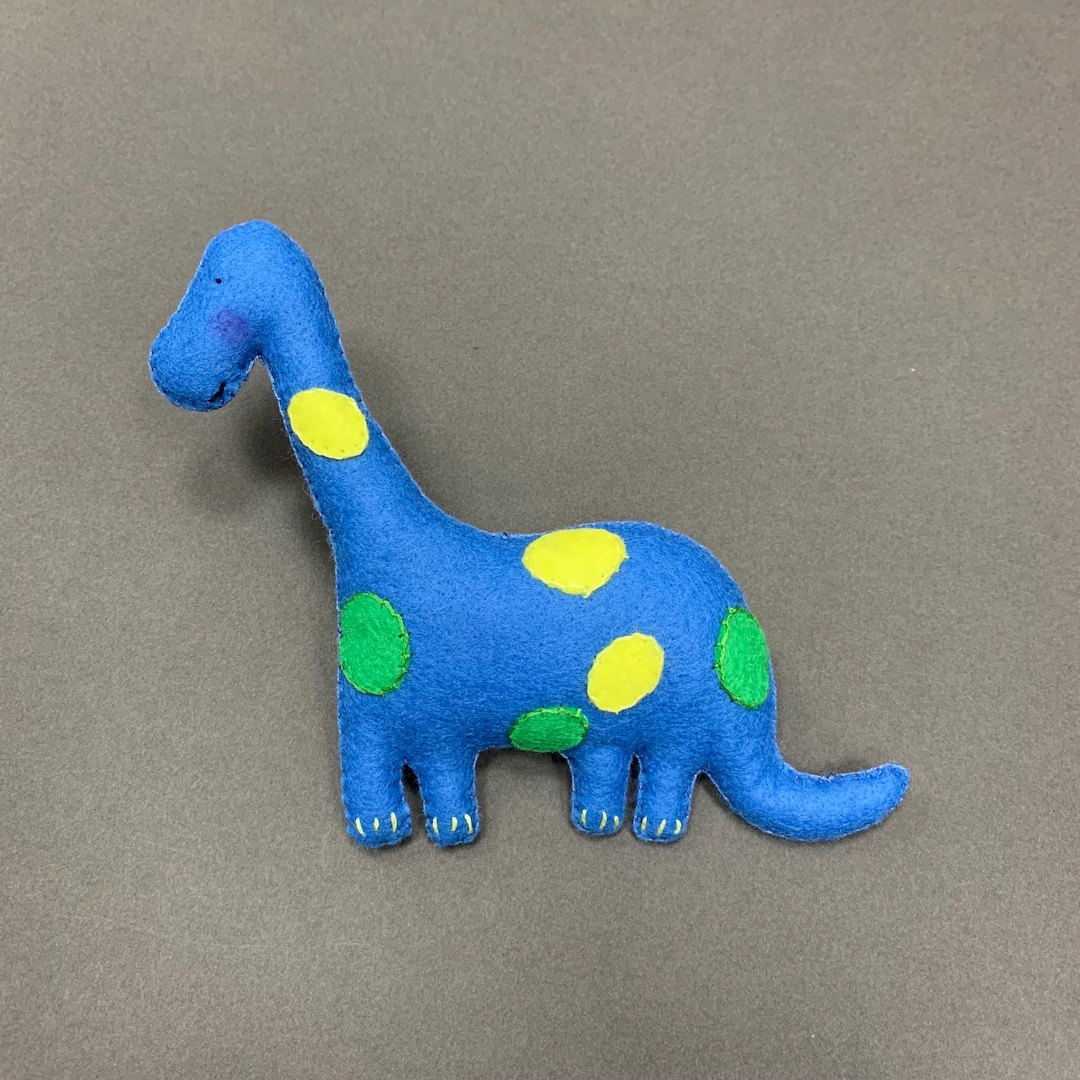 Make Your Own Dexter the Diplodocus Hanging Decoration. Wool Mix Felt ...