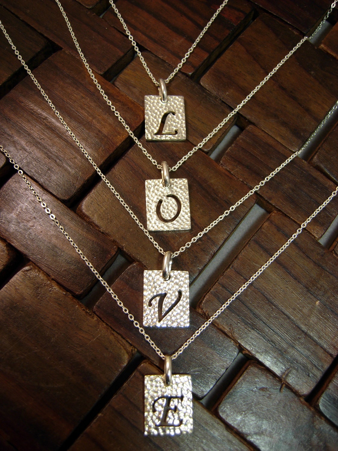 Personalized Gift - Initial Pendant Necklace - Etsy