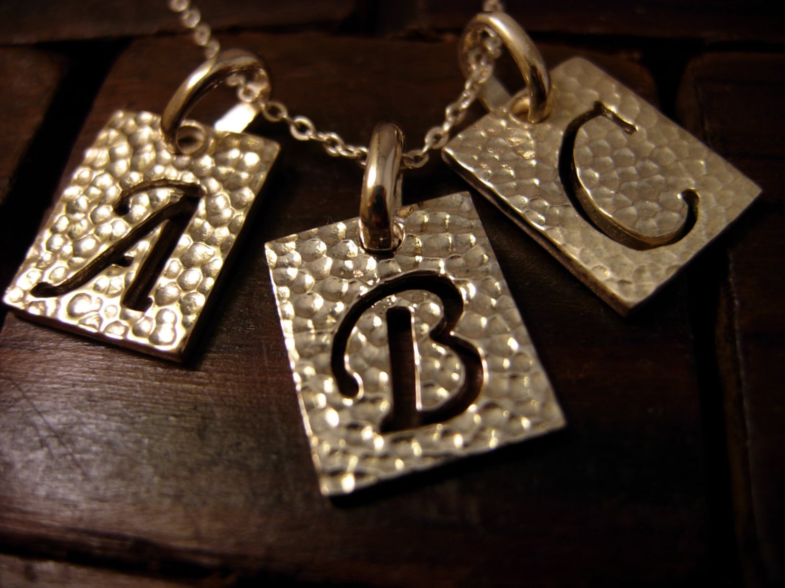 Personalized Gift - Initial Pendant Necklace - Etsy