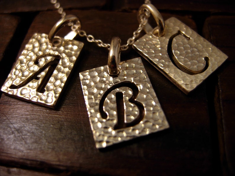 Personalized Gift - Initial Pendant Necklace - Etsy
