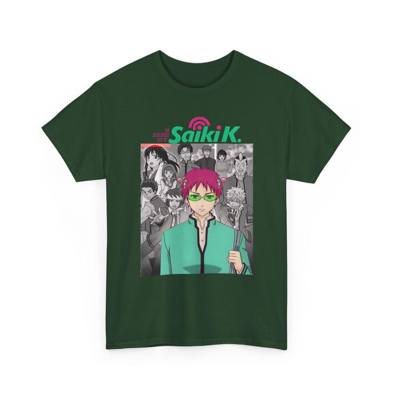 Saiki K Annoyed Face Anime Shirt, High School Anime Shirt, Funny ...