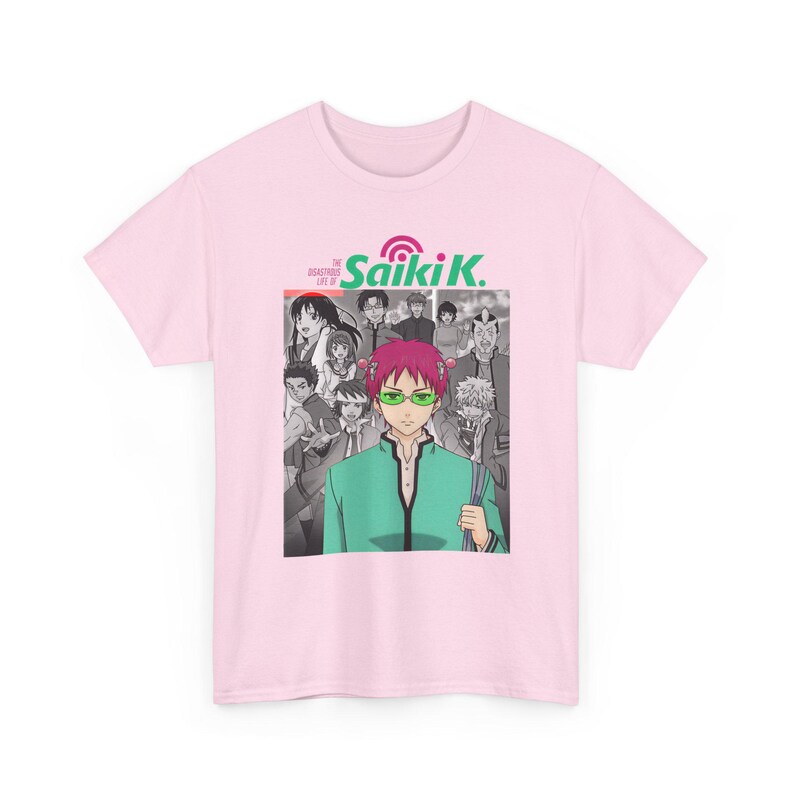 Saiki K Annoyed Face Anime Shirt, High School Anime Shirt, Funny ...