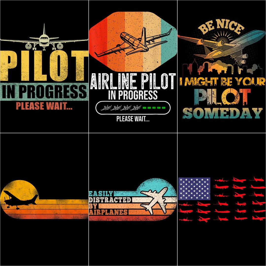 Airplane Svg Png, Pilot in Progress, Future Pilot Png, Pilot Svg Cricut ...
