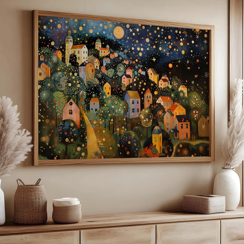 Gustav Klimt Framed Artwork - Etsy