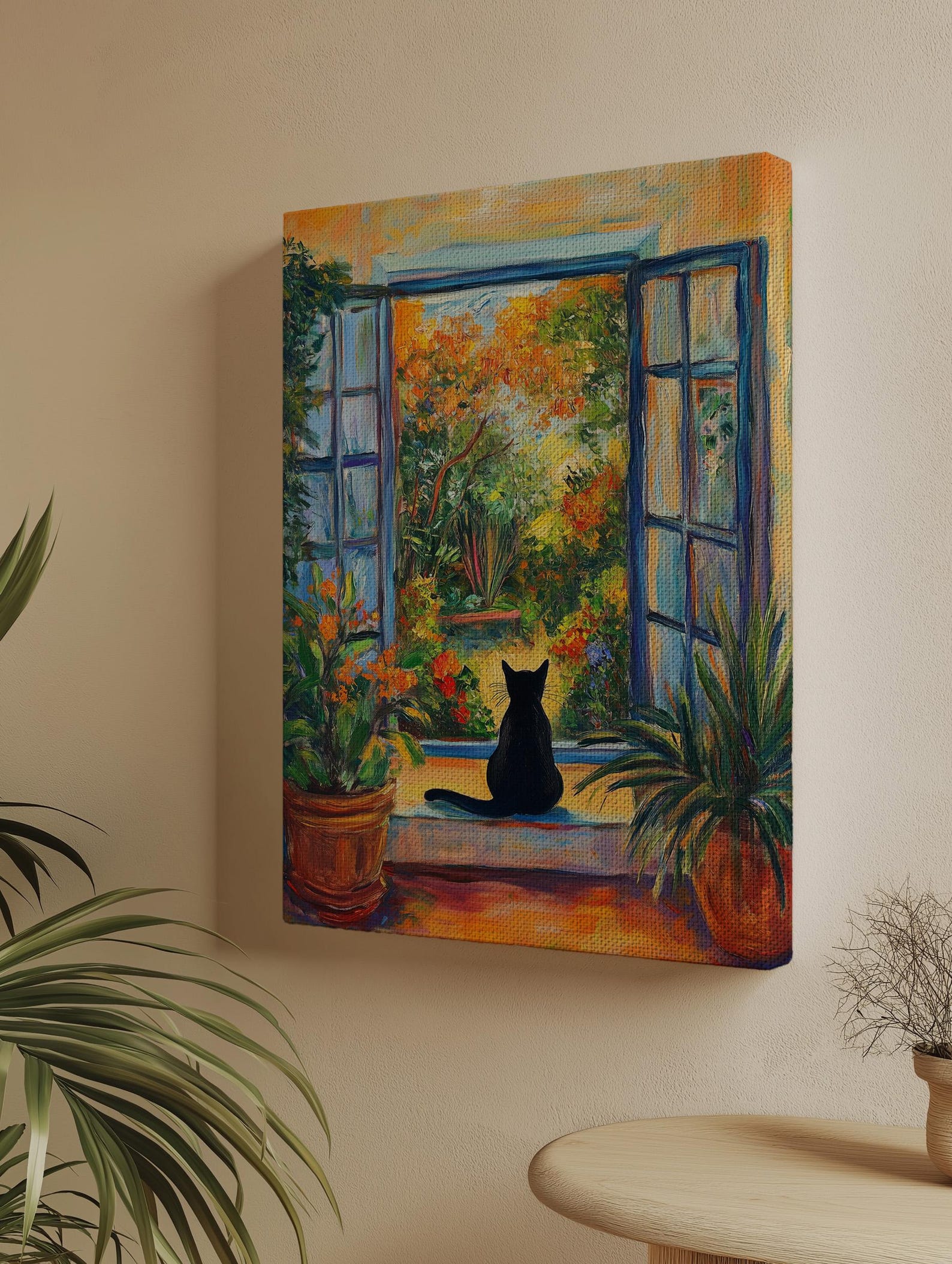 Henri Matisse Open Window Black Cat Print Matisse Exhibition Inspired ...