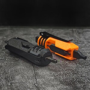 Pocket Screwdriver Handle and Bit Storage for Leatherman Bit Driver ...