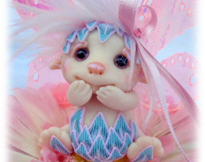 FREE SHIPPING OOAK Art Doll Flower Faerie Fae Fairy Troll Cute ...