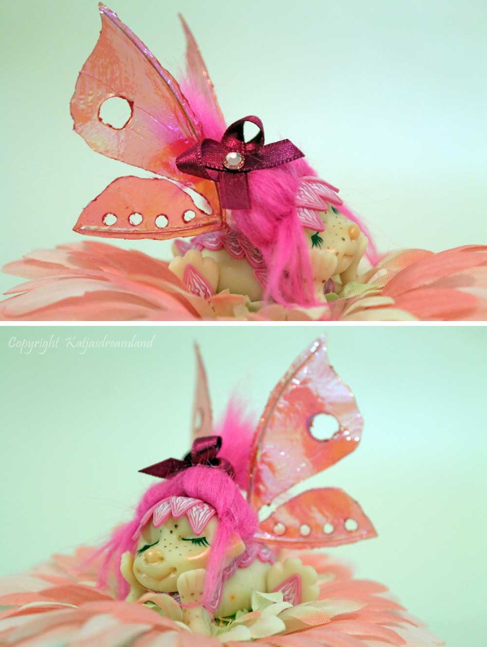 Flower Fairy Fae Troll Gnome Faerie Trinity Ooak Art Doll - Etsy