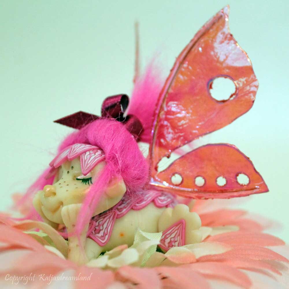 Flower Fairy Fae Troll Gnome Faerie Trinity Ooak Art Doll - Etsy