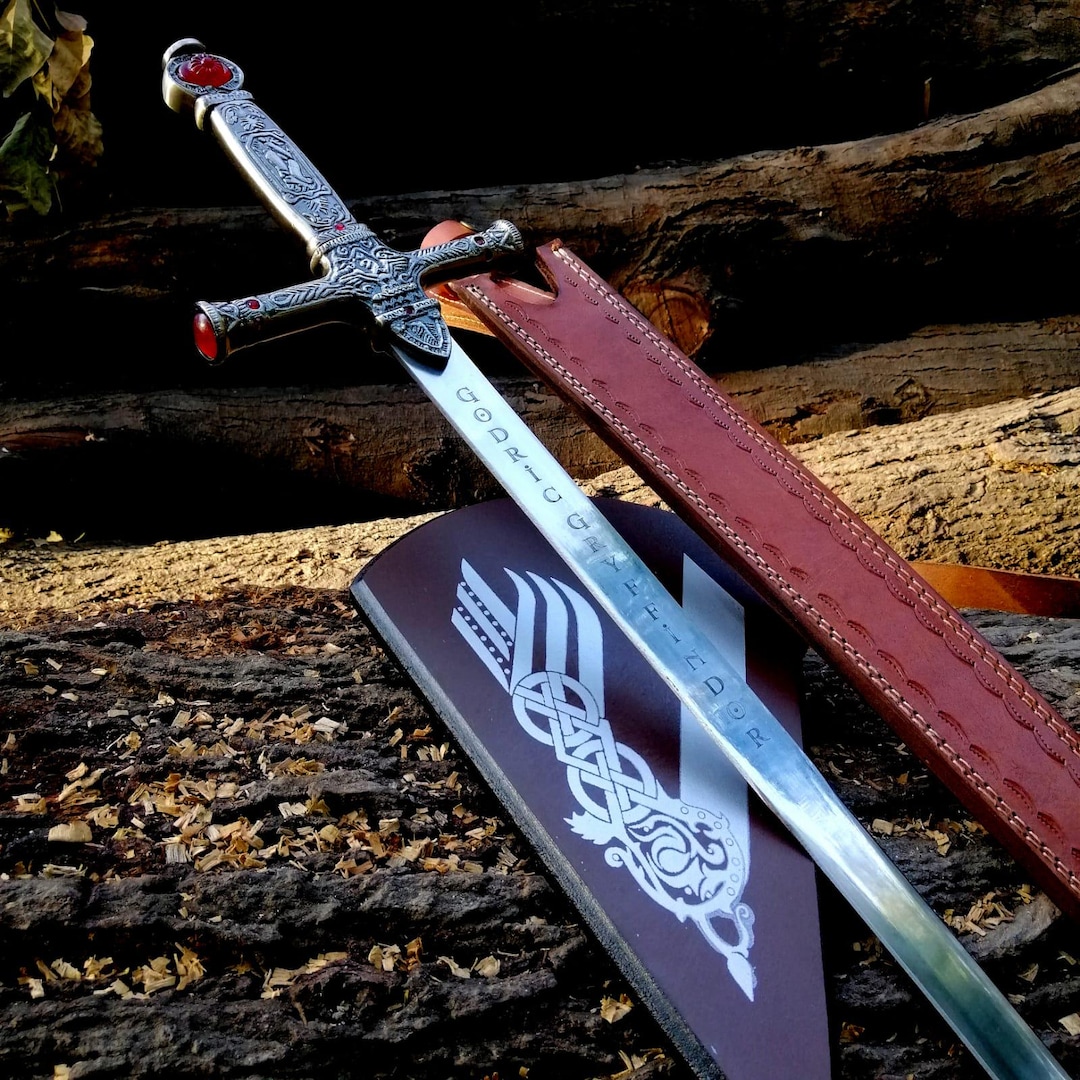 Custom Handmade Harry Potter Sword, Wizard Wand Godric Gryffindor Sword ...