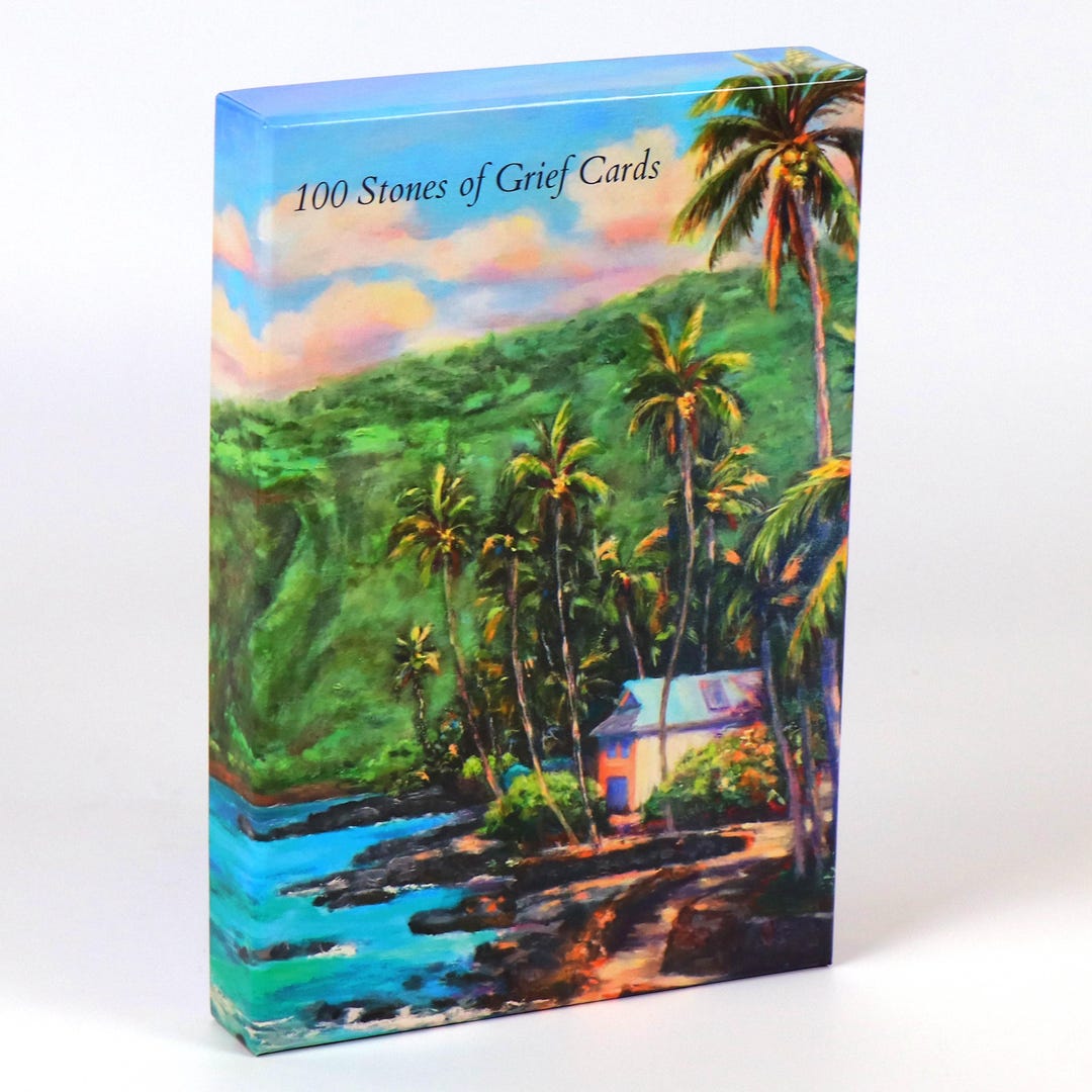100 Stones of Grief Healing Therapy Cards - Etsy