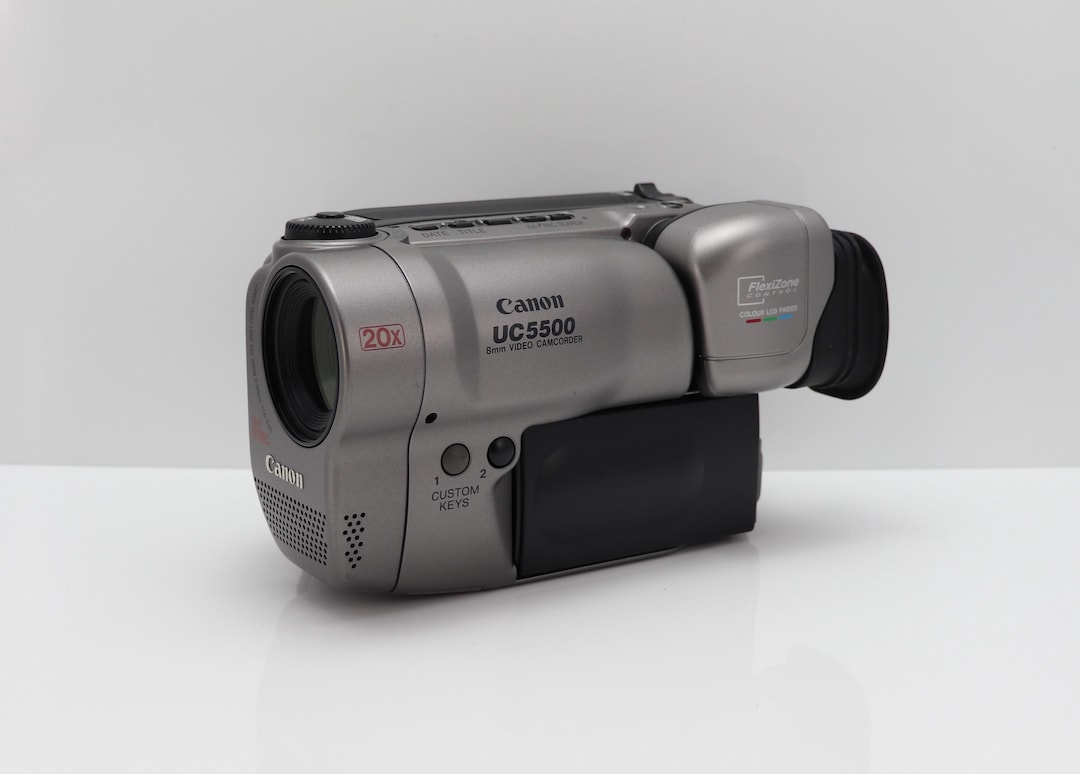 Canon UC5500E Camcorder 8mm Analogue Video Tape Video-8 UC5500 - Etsy