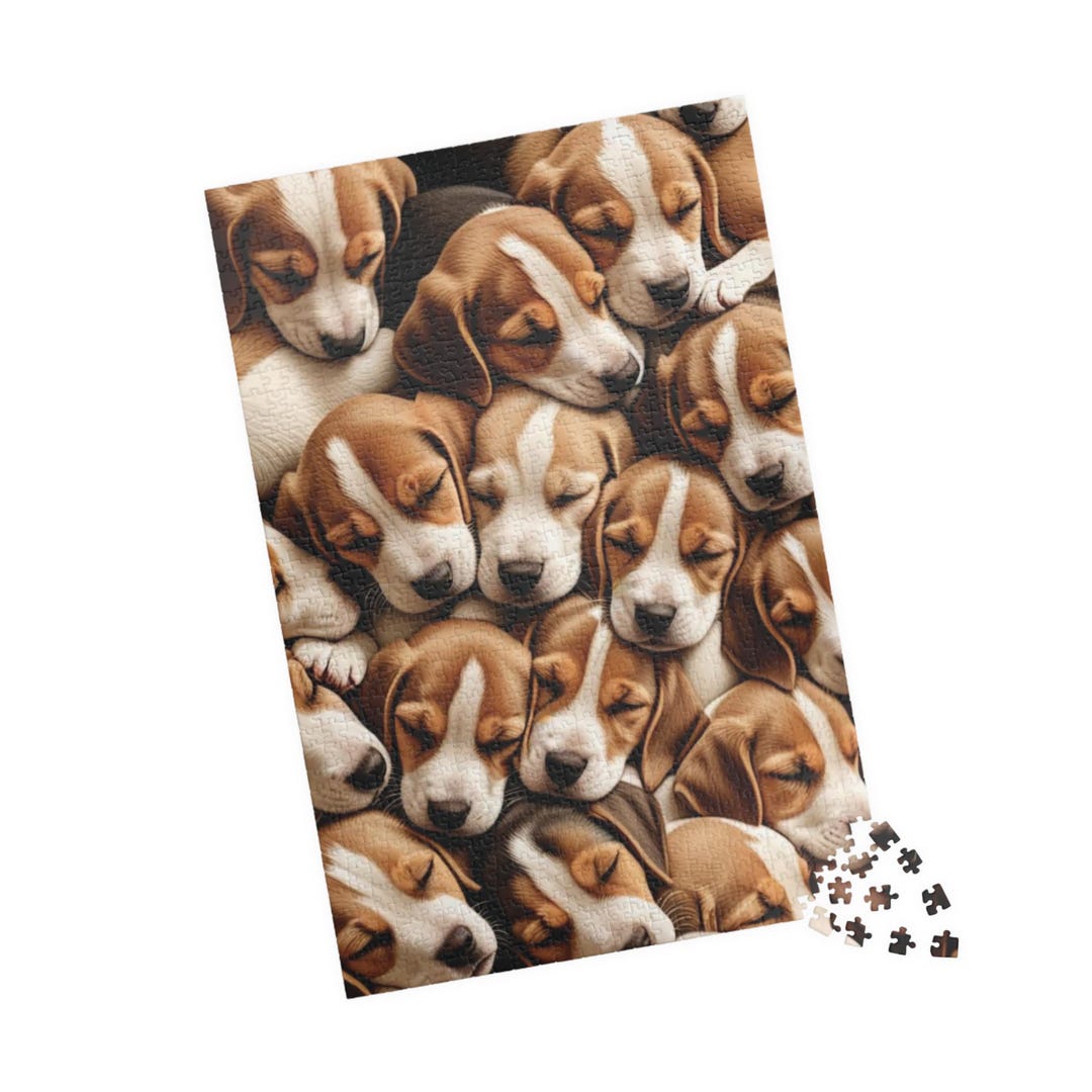 Beagle Difficult Jigsaw Puzzle, 1000 Pcs Puzzle for Adults, Gift for ...