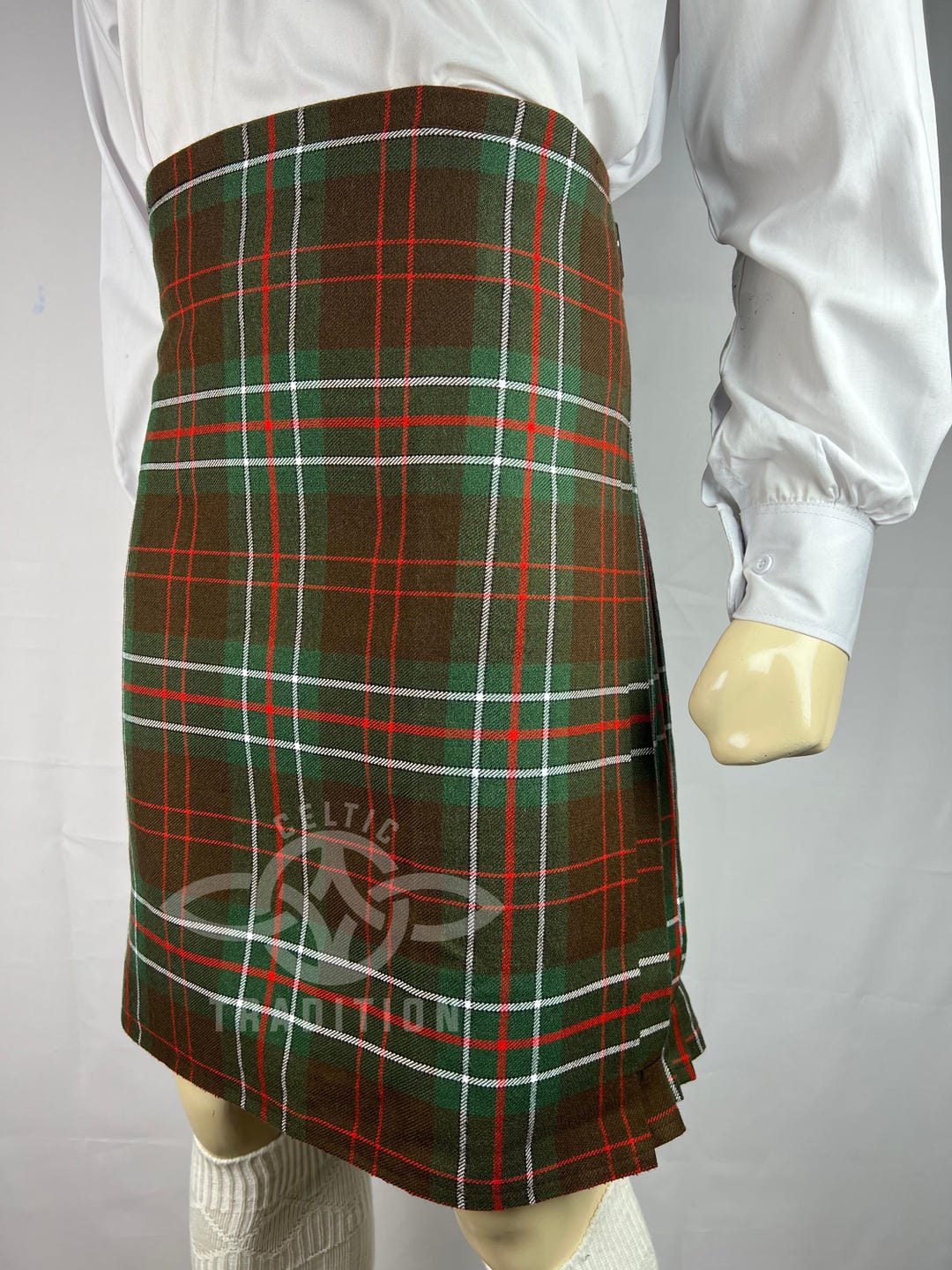 Mcdermott Kilt, Macdiarmid Tartan 8 Yards Custom Kilts, Made to Order ...