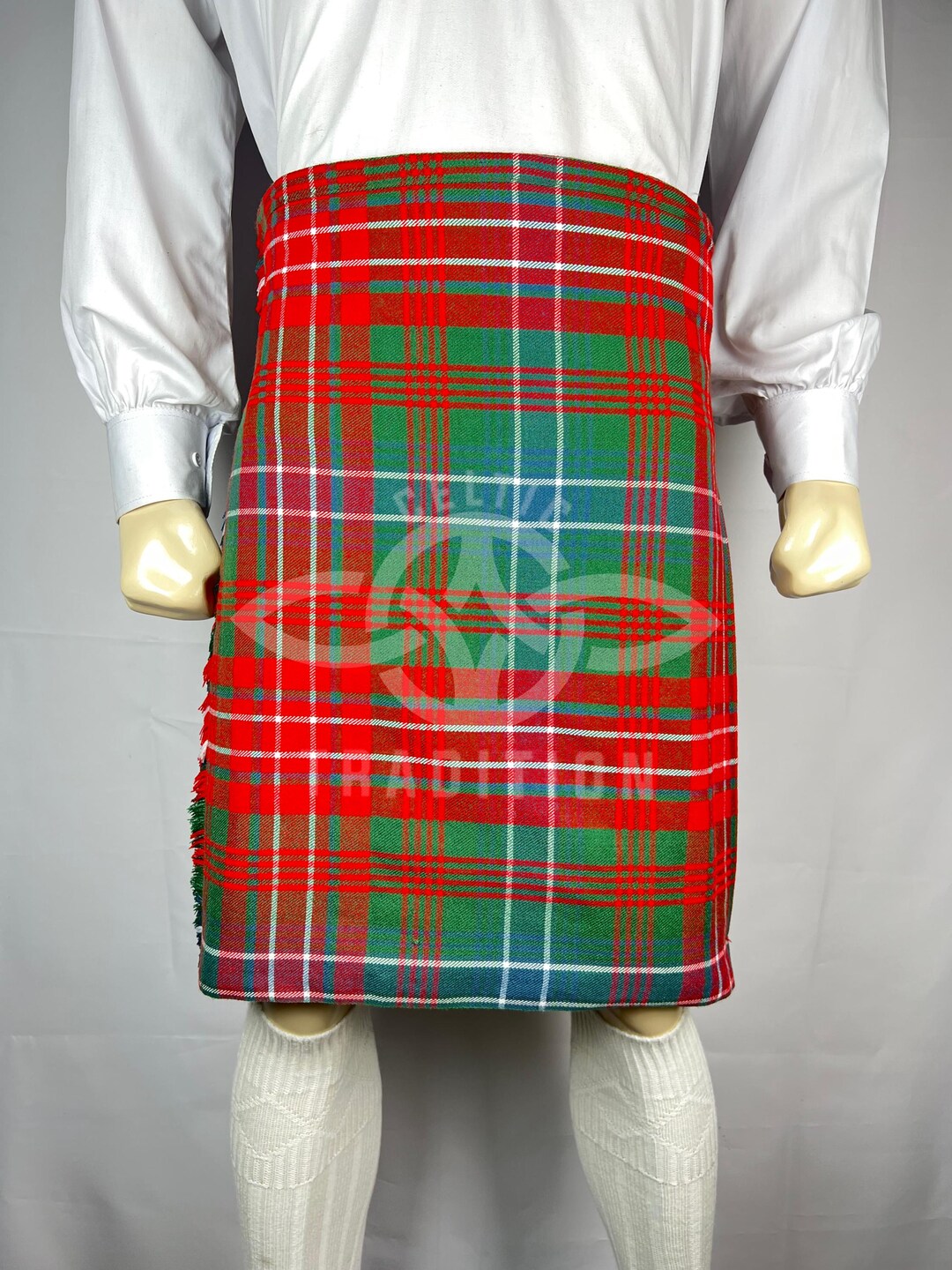 Tartan Kilts for Men in Wilson Ancient Tartan | Handmade Traditional 8 ...