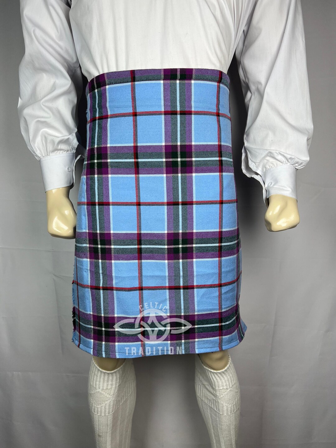 World Peace Kilt, Wool Kilt, 8 Yard Custom Tartan Kilt, Made to Order ...