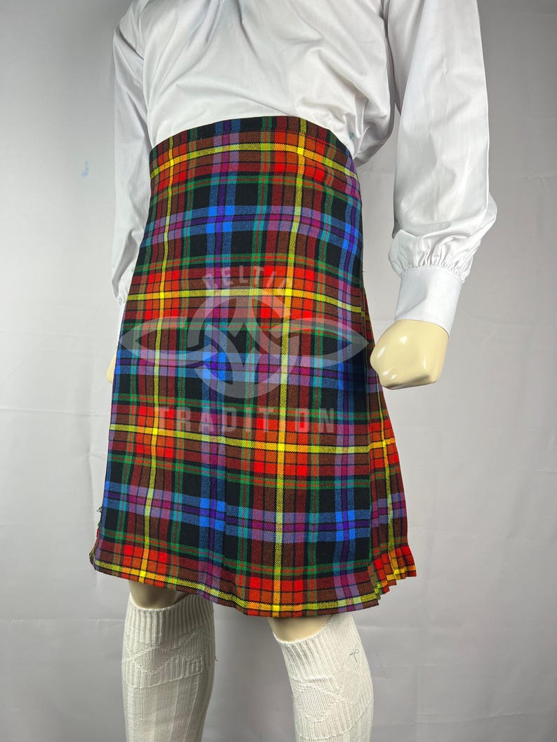 Pride of LGBT Tartan Kilt | Handmade Kilt | Traditional 8 Yard Kilt ...