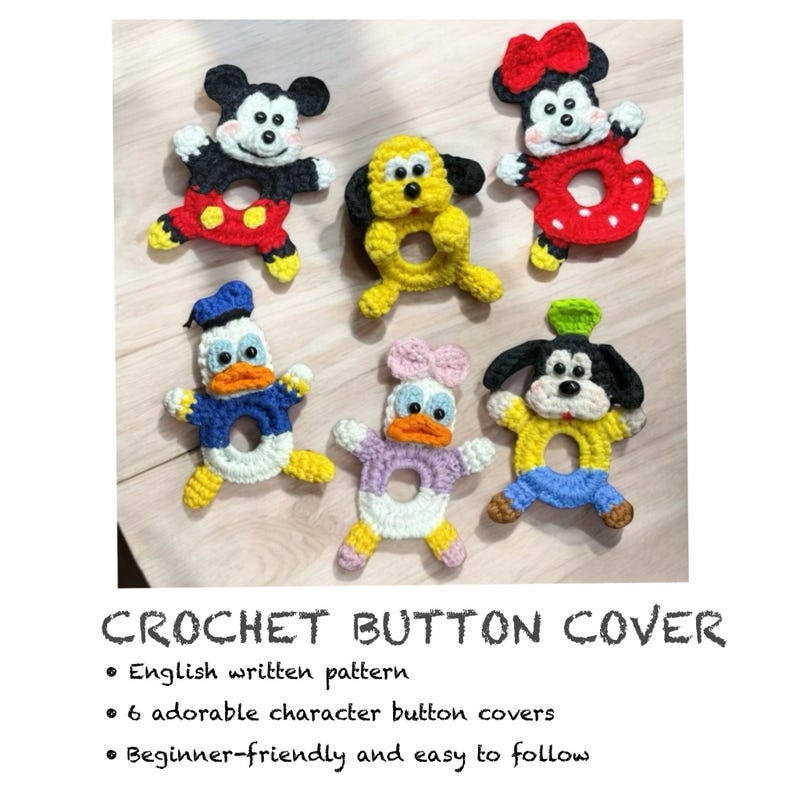 Daisy Button Pattern - Etsy