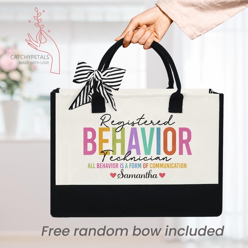 Registered Behavior Tech Tote Bag, RBT Tote Bag, Behavior Technician ...