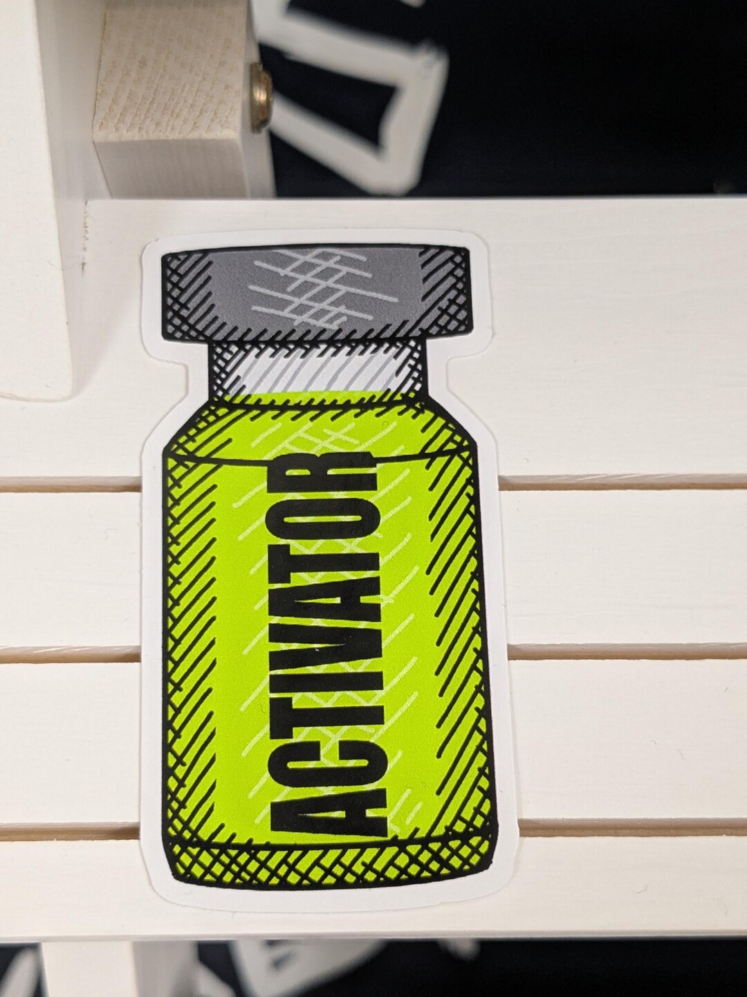 Activator Bottle: the Substance Sticker - Etsy