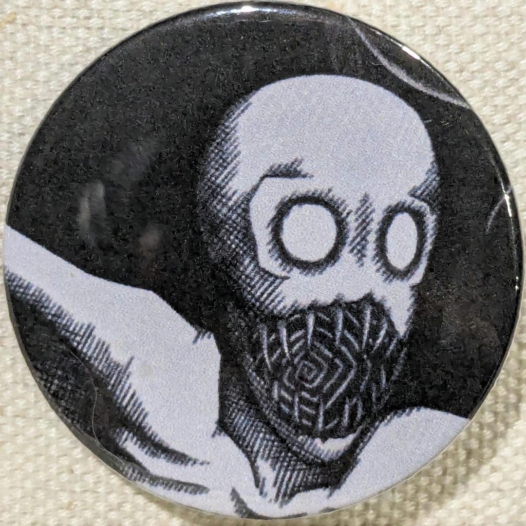 The Rake: Creepypasta Badge - Etsy