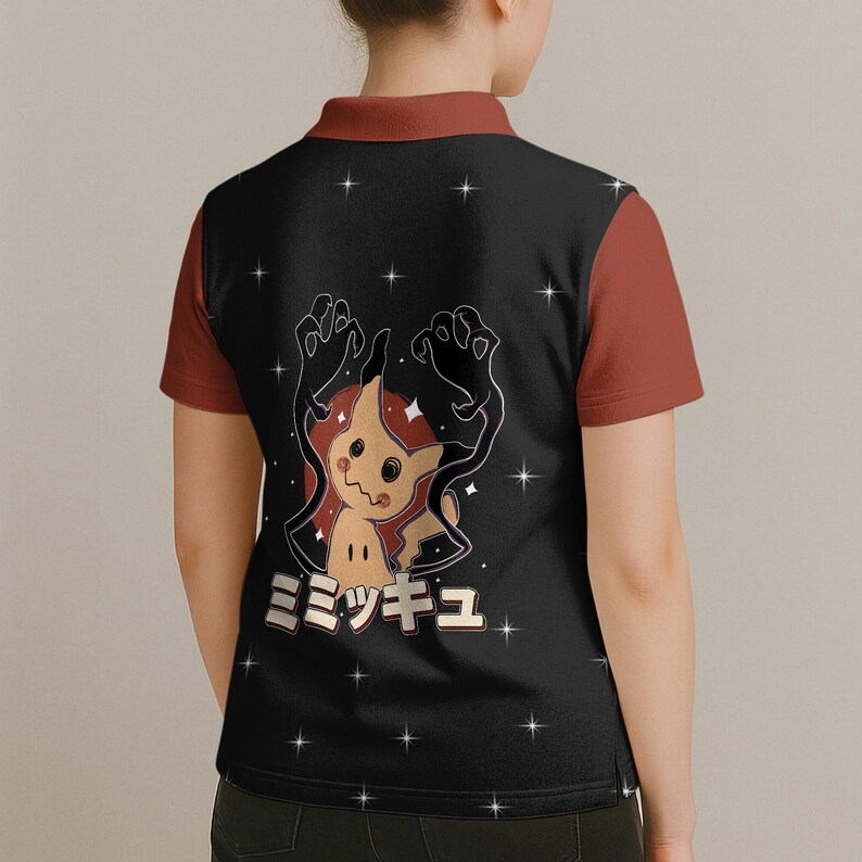 Mimi Polo Shirt, Cute Graphic Tee, Vintage Aloha Polo, Funny Summer ...