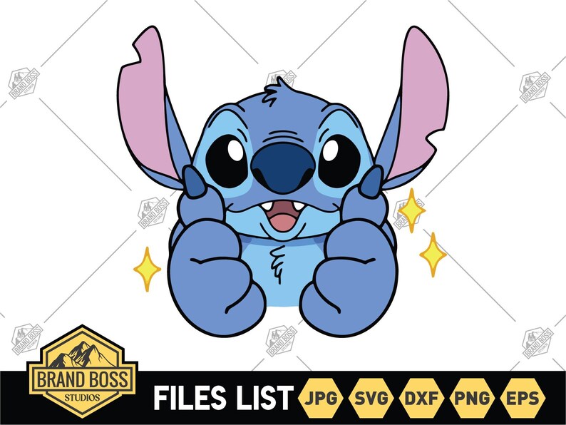 Stitch Svg | Stitch Layered Svg | Stitch PNG | Stitch Clipart | Stitch ...