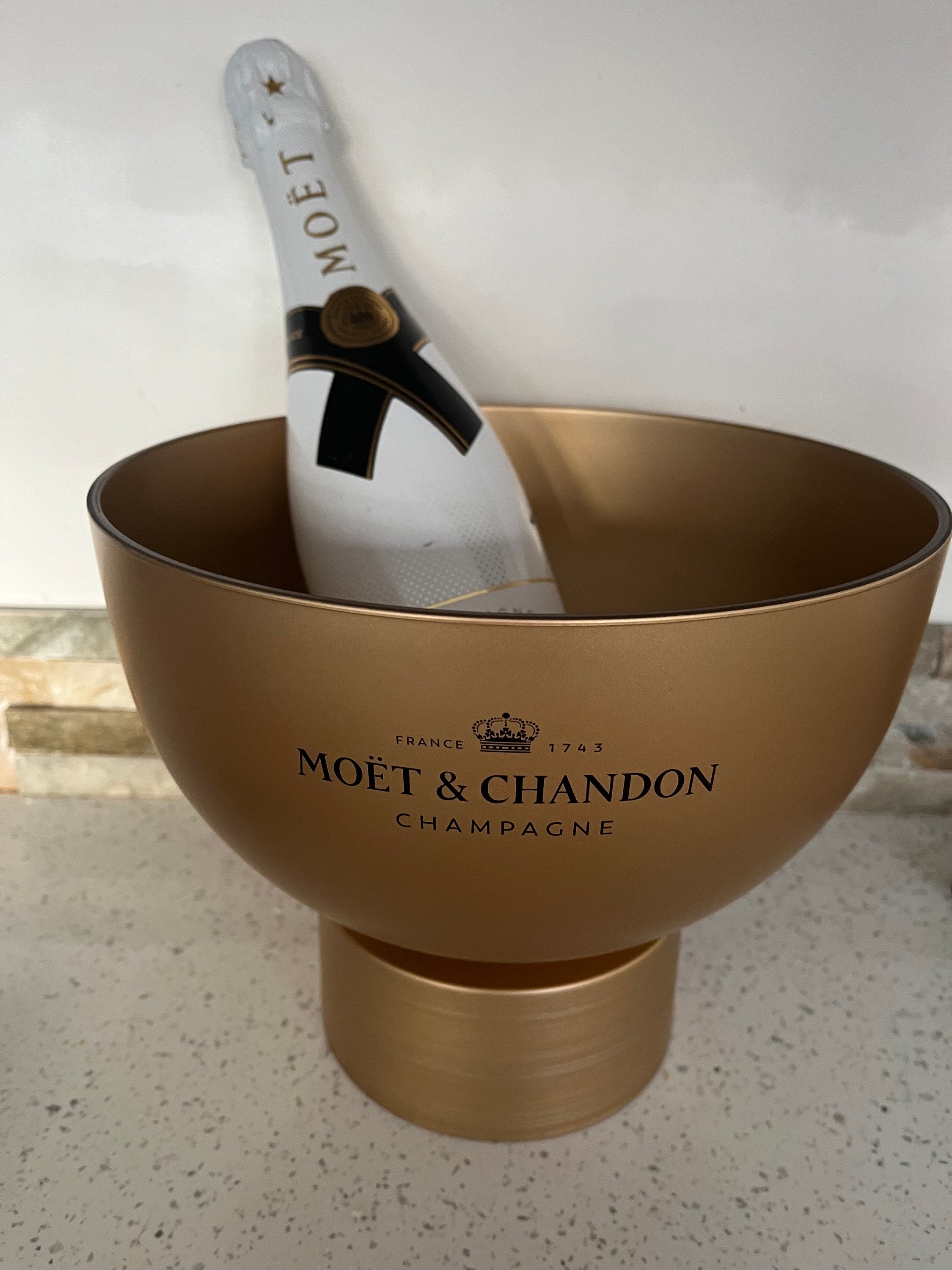 Moet & Chandon Champagne Gold Cooler - Etsy