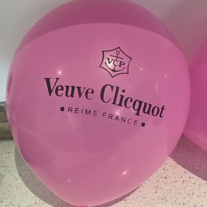Veuve Clicquot Champagne Pink Party Balloon X100 - Etsy