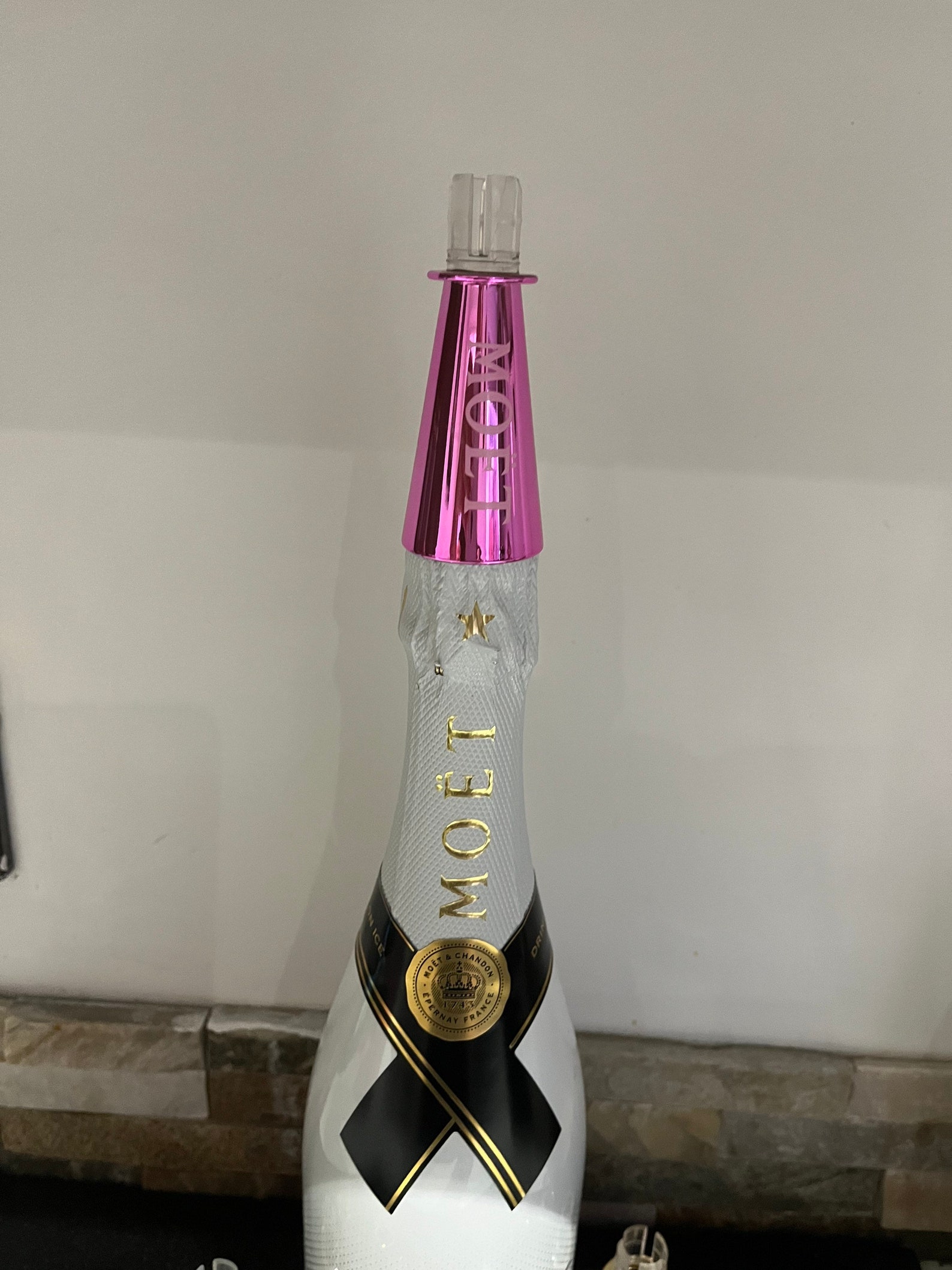 Moet & Chandon Champagne Gold and Pink Mini Sippers X100 - Etsy