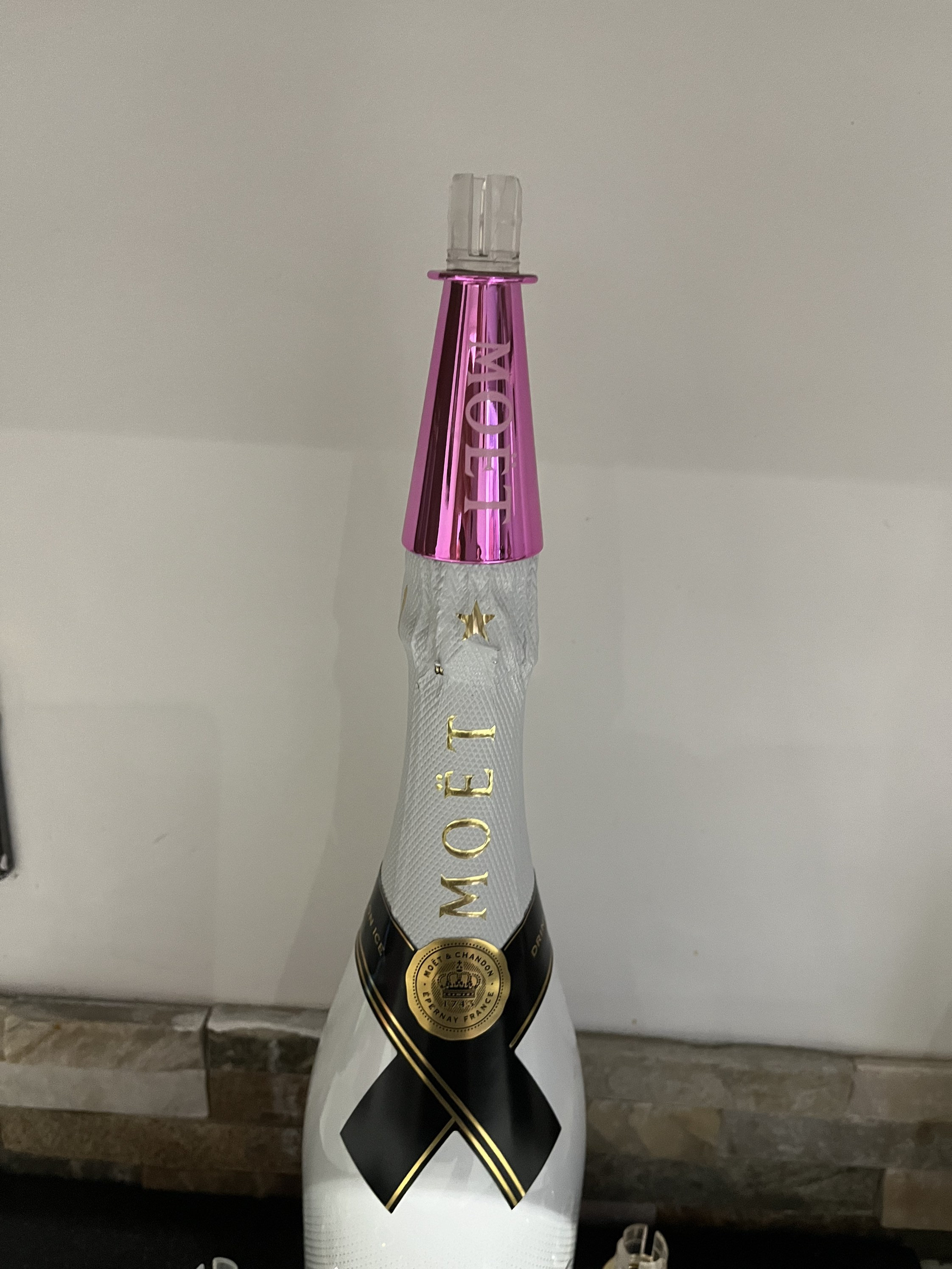 Moet & Chandon Champagne Gold and Pink Mini Sippers X100 - Etsy