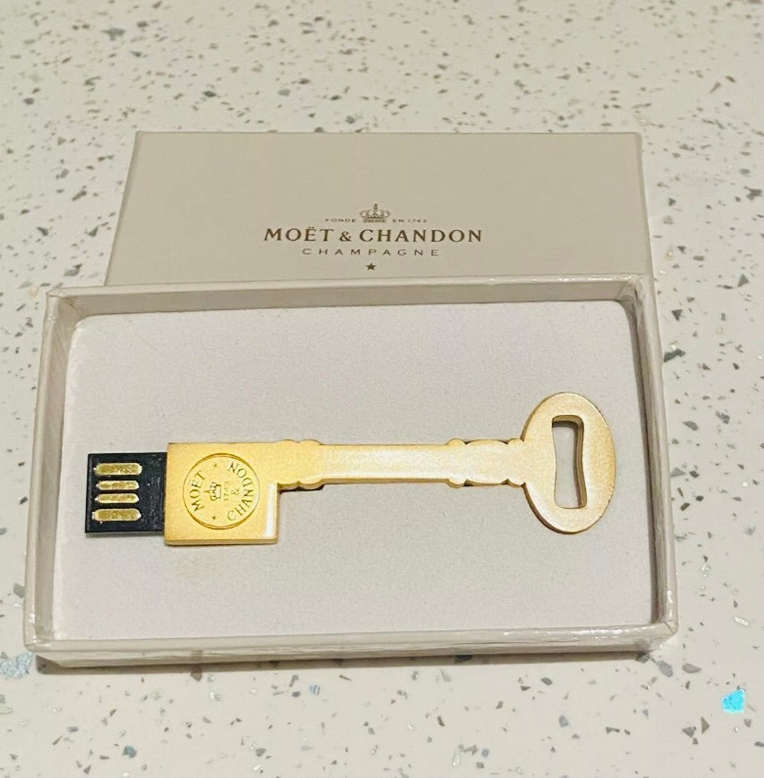 Moët & Chandon Champagne USB Key in a Gift Box and Pin Rare - Etsy
