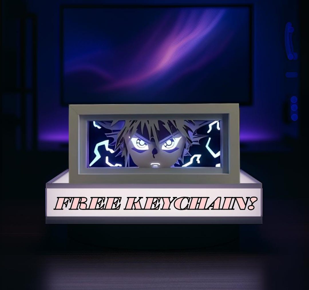 Hunter X Hunter #1 (killua) - LED Light-box - FREE Matching Anime ...