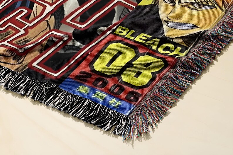Bleach #1 Custom Woven Tapestry - FREE Matching Embroidered Anime ...