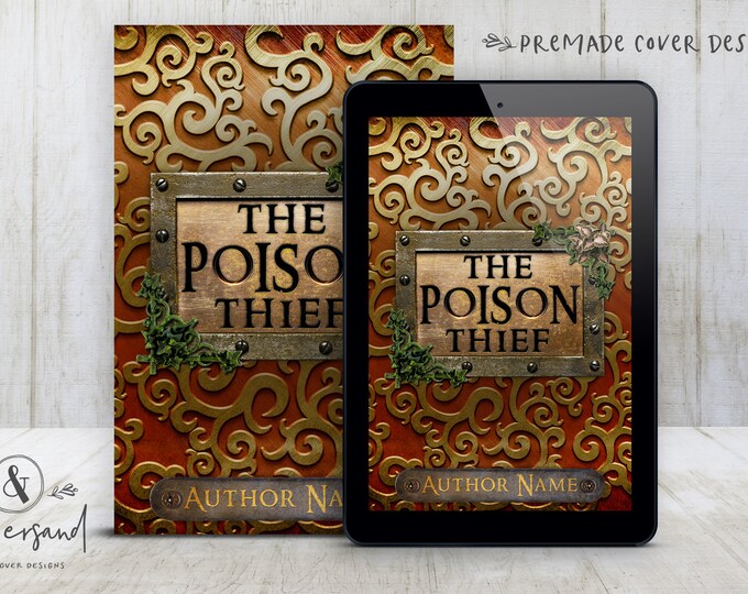 Premade Digital Ebook Book Cover Design "the Poison Thief" Contemporary ...