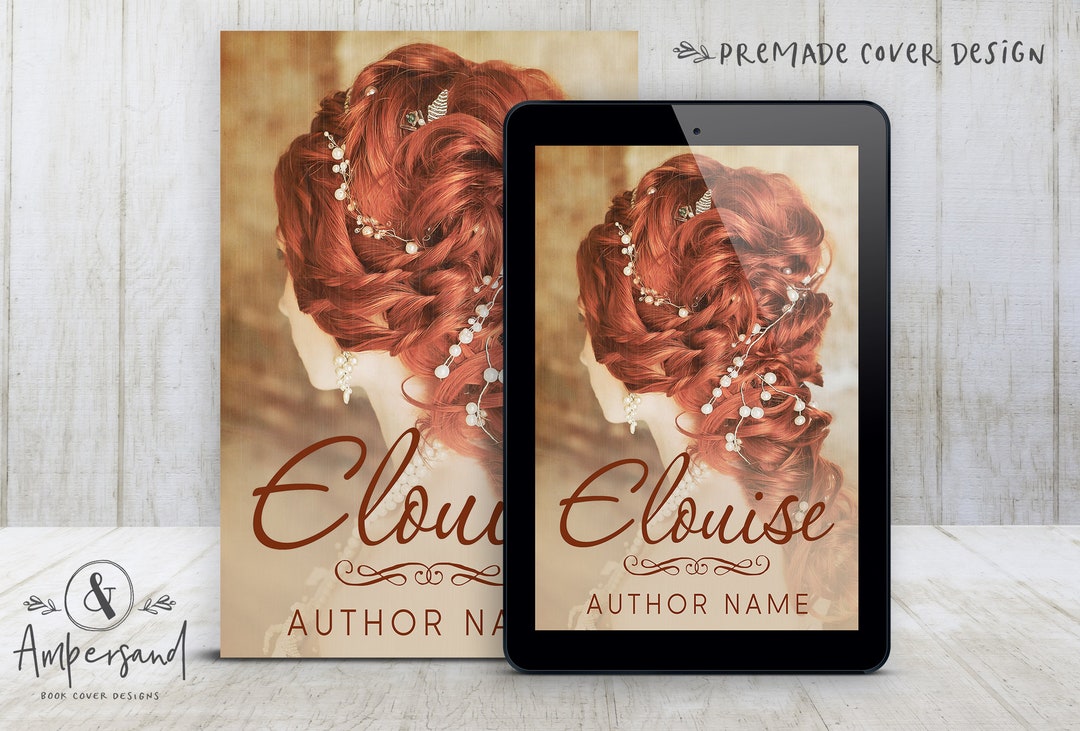 Premade Digital Ebook Book Cover Design "elouise" Contemporary Romance ...