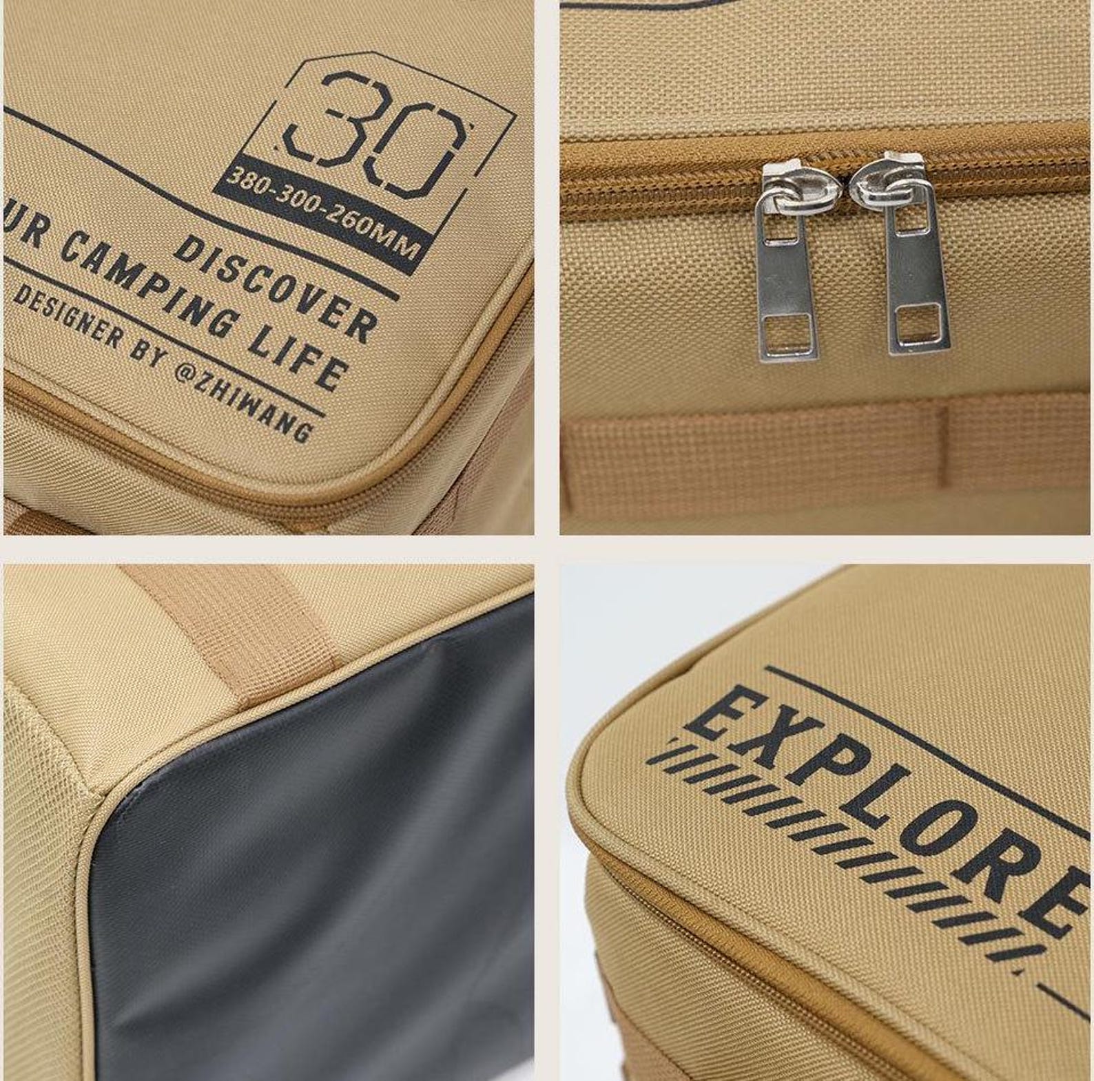 Outdoor Camping 30L/42L Multifunctional Storage Handbag, Gift for Him ...
