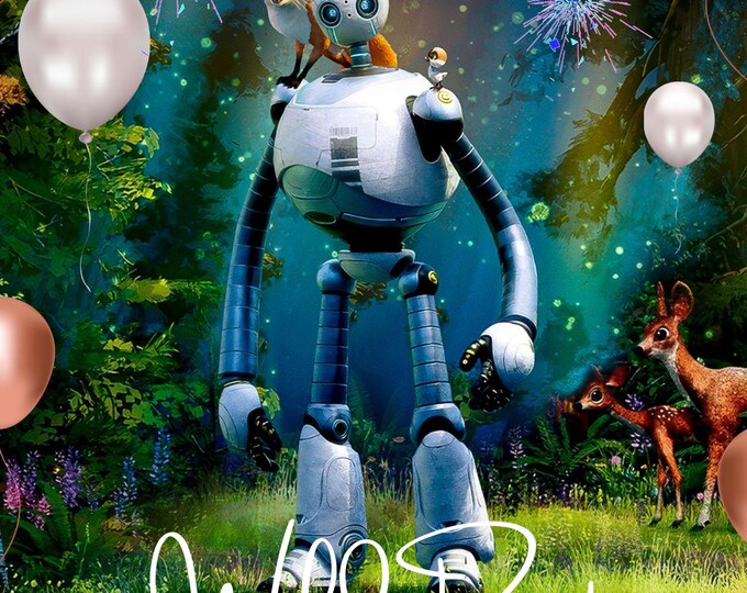 The Wild Robot Birthday Invitation,video Invitation With the Song, the ...